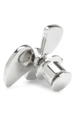 CUFFLINKS, INC. Stainless Steel Propeller Lapel Pin