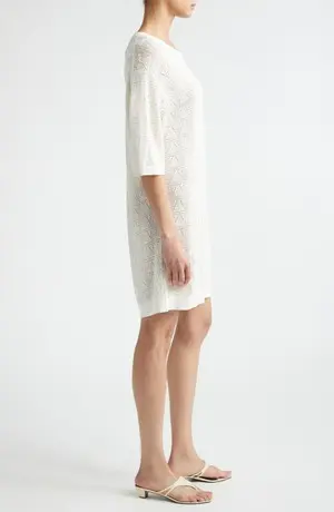 Loulou De Saison Armas Shell Knit T-shirt Dress