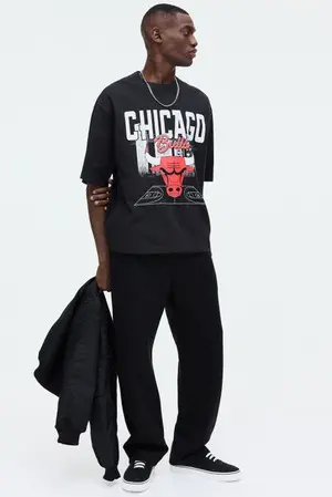 H&m Oversized Fit Printed T-shirt