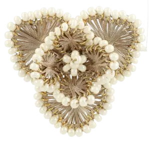 LOTT.GIOIELLI Silk Flower Statement Earrings