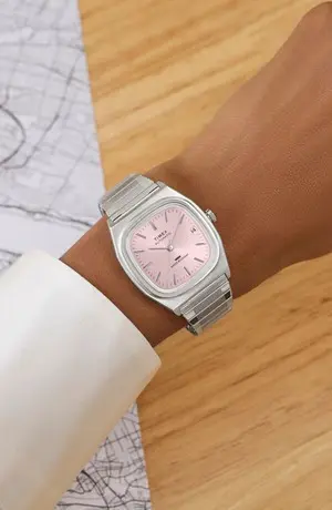Timex® Automatic 1983 E Line 34 Bracelet Watch