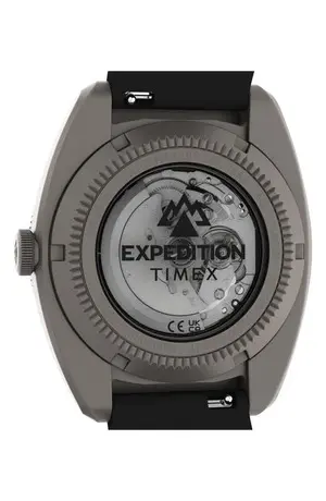 Timex® Expedition Pioneer Automatic Rubber Strap Watch