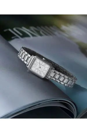 Timex® Vivienne Rectangular Bracelet Watch