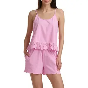Splendid Cami & Boxer Short Pajamas - Lilac Sachet