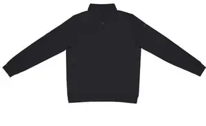 CASTLE GOLF Performance Quarter Zip Pullover - Black