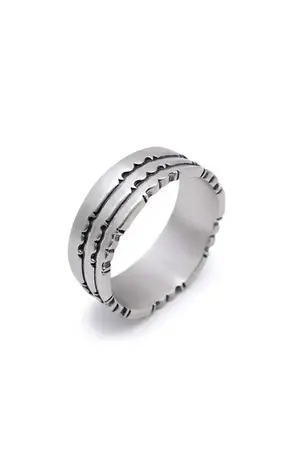 SERGE DENIMES Armor Ring - Silver