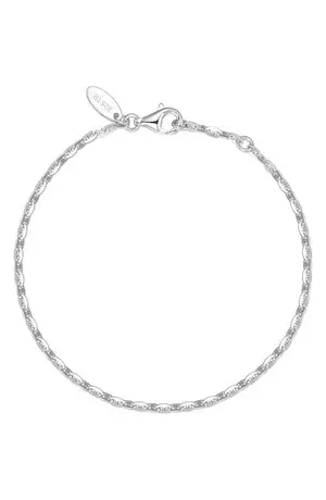 Lafonn Small Lucy Chain Bracelet - Silver