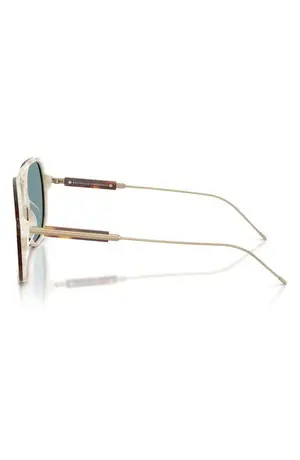 Brunello Cucinelli 57mm Pillow Sunglasses - Havana/night