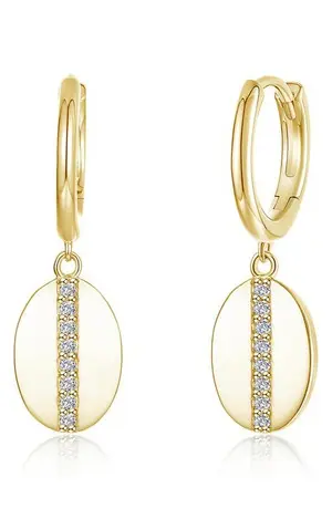 Lafonn Cowrie Shell Earrings - Gold
