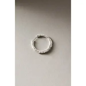 NOOTKA Big Hoop - Silver