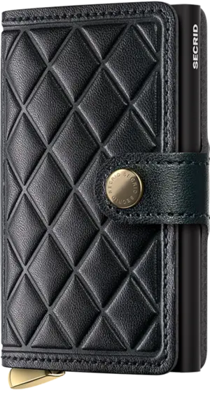 SECRID Premium Miniwallet+ Emboss Diamond - Black