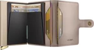 SECRID Premium Miniwallet+ Emboss Diamond - Chalk