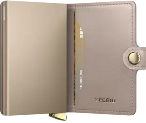 SECRID Premium Miniwallet+ Emboss Diamond - Chalk