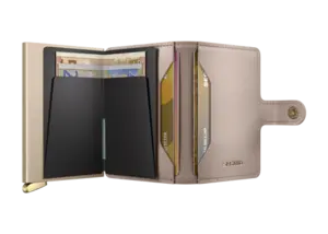 SECRID Premium Miniwallet+ Emboss Diamond - Chalk
