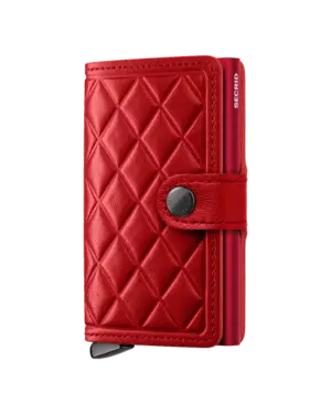 SECRID Premium Miniwallet+ Emboss Diamond Red
