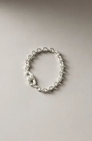 NOOTKA Dense Link Bracelet In Recycled Sterling