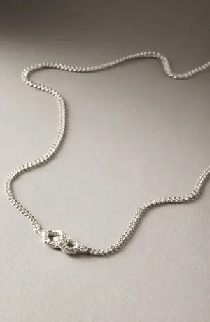 NOOTKA Neat" Sterling Chain Necklace