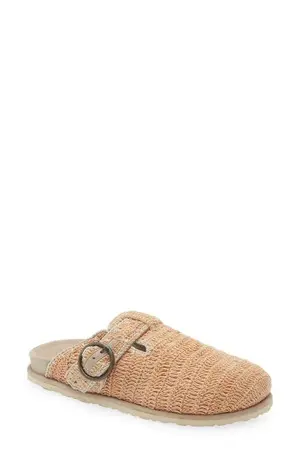 LAIDBACK LONDON Drift Crochet Slide Sandal - Beige/natural