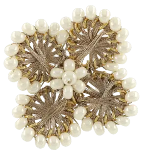 LOTT.GIOIELLI Silk Flower Earrings