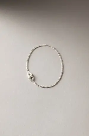 NOOTKA Handmade Sterling Neat Chain Bracelet - Silver