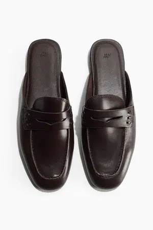 H&m Loafer Mules - Dark Brown