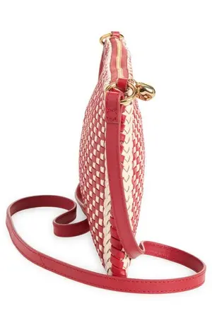 Madewell The Signature Woven Crossbody Bag - Bright Ember Multi