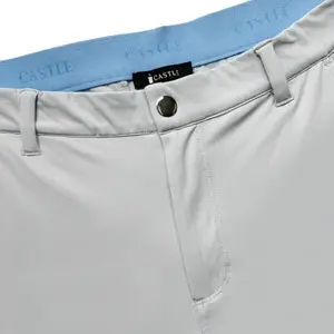 CASTLE GOLF Performance Stretch Shorts - Gray