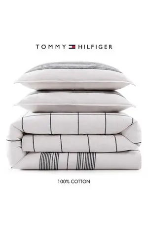 Tommy Hilfiger Brooklyn Heights Stripe Duvet Cover & Shams Set