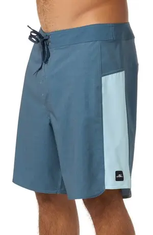 O'Neill Hyperfreak Tech Panel Board Shorts - Dark Slate