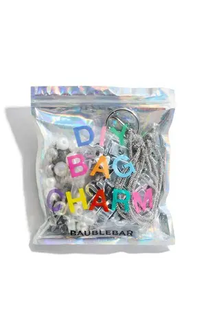 Baublebar Diy Bag Charm Kit With Charms And Beads