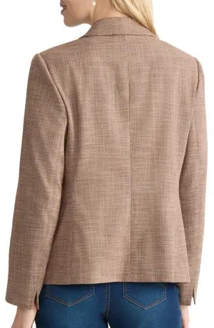 Jones New York Faux Double Breasted Blazer