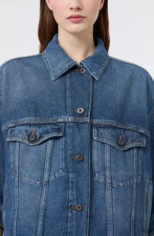 Max Mara Cropped Denim Jacket