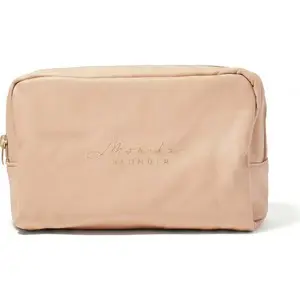 MONIKA BLUNDER Vegan Leather Cosmetic Clutch - Beige