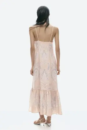 H&m Tiered Strappy Dress
