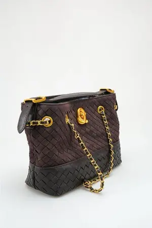 PROLOGUE SHOES Tania Woven Shoulder Bag