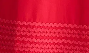 Vineyard Vines Pippa Rickrack Shirtdress - Lighthouse Red