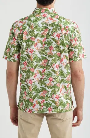 Tommy Bahama Bahama Coast Wild Grove Islandzone® Short Sleeve Button-up Shirt