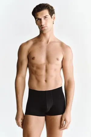 H&m 10-pack Short Cotton Trunks - Black