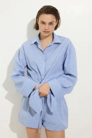 H&m Oversized Beach Shirt