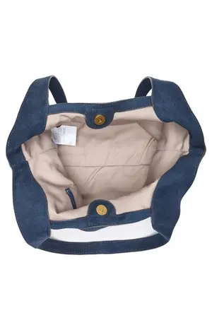 Rag & Bone Small Brayton Suede Shopper - Navy