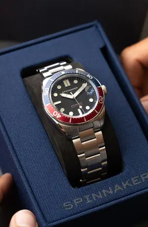 SPINNAKER Croft Midsize Automatic Stainless Steel Bracelet Watch