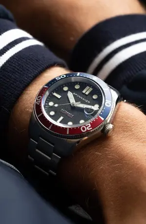 SPINNAKER Croft Midsize Automatic Stainless Steel Bracelet Watch