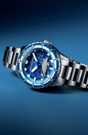 SPINNAKER X 4ocean Manatee Automatic Bracelet Watch