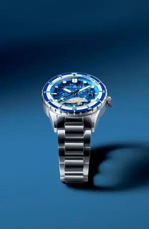 SPINNAKER X 4ocean Manatee Automatic Bracelet Watch