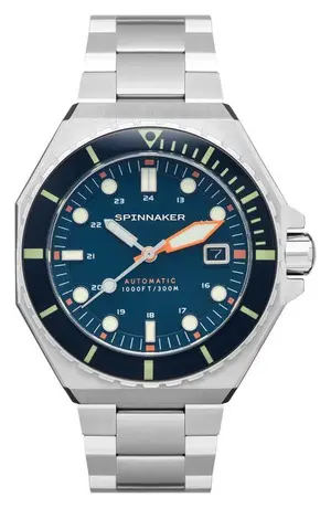 SPINNAKER Dumas Automatic Bracelet Watch - Blue