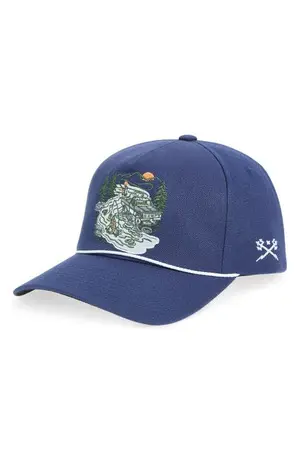 DARK SEAS Off-road Embroidered Baseball Cap - Navy