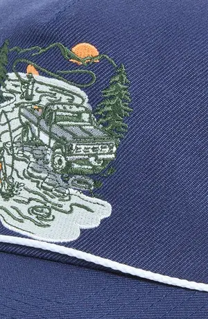 DARK SEAS Off-road Embroidered Baseball Cap - Navy