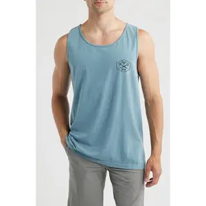 DARK SEAS Bloom Tank - Ice Blue