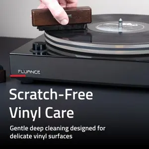 FLUANCE Vinyl Record Anti-static Carbon Fiber Brush