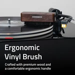 FLUANCE Vinyl Record Anti-static Carbon Fiber Brush